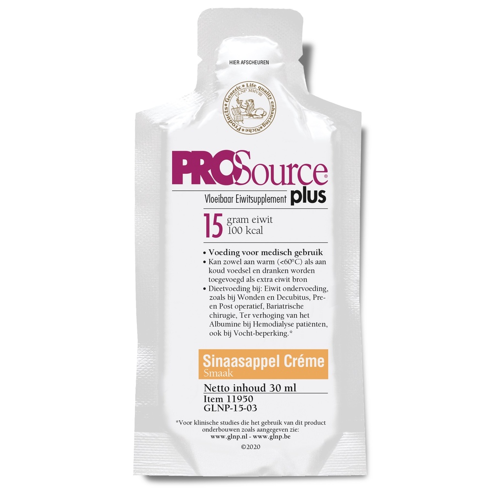 PROSource Plus sinaas crème smaak 30ml - 4211546 | Revogan
